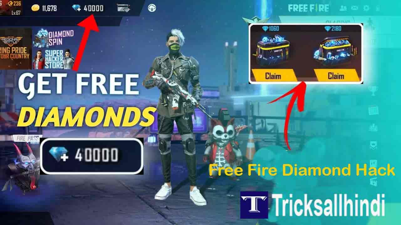 Free Fire Diamond Hack 2022- Generator Tool - ESP Hack